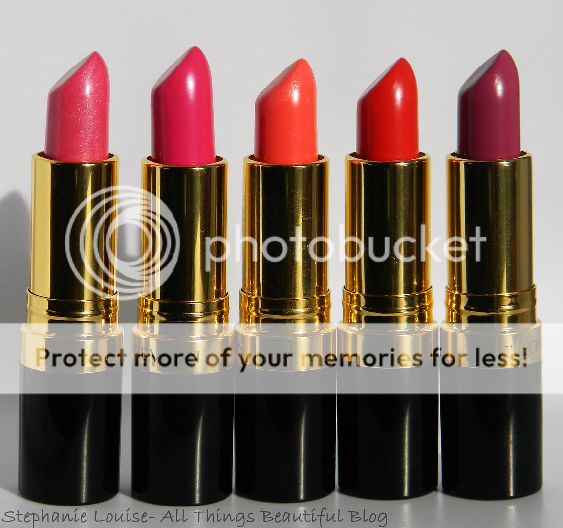 Revlon Super Lustrous Shine Lipsticks Review & Lip Swatches - All ...