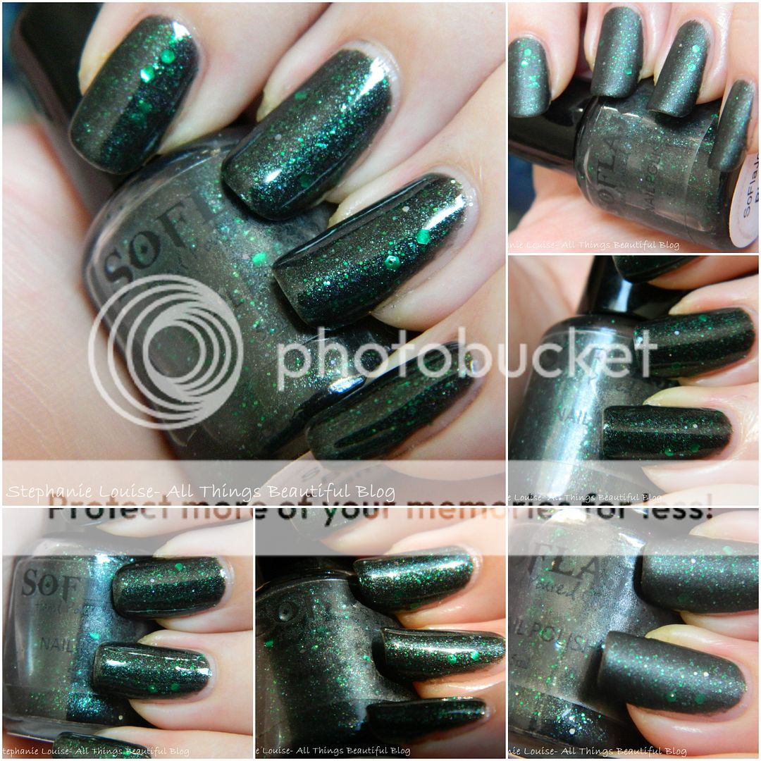 SoFlaJo Black Mamba Nail Polish Swatches, Matte, + Review - All Things ...