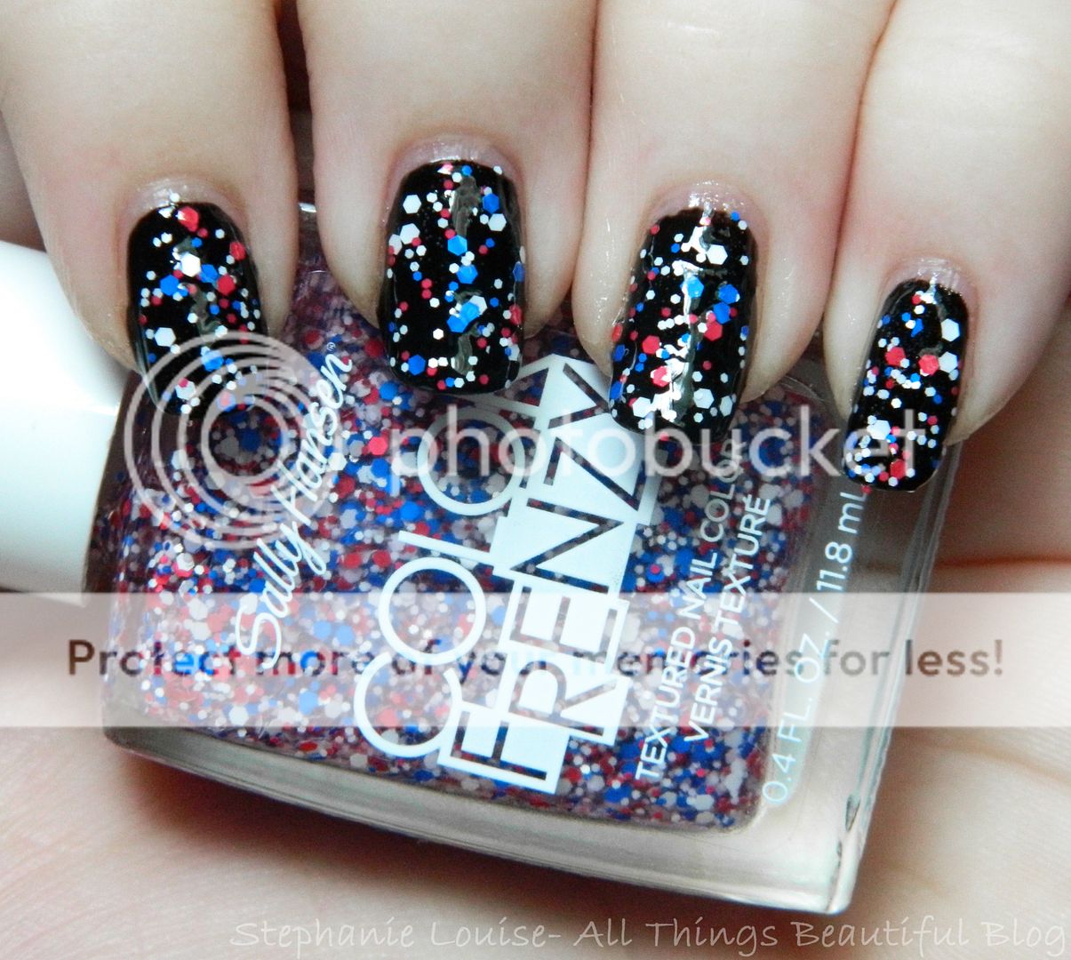 Sally Hansen Color Frenzy Nail Polish in Red, White, & Hue Swatches ...