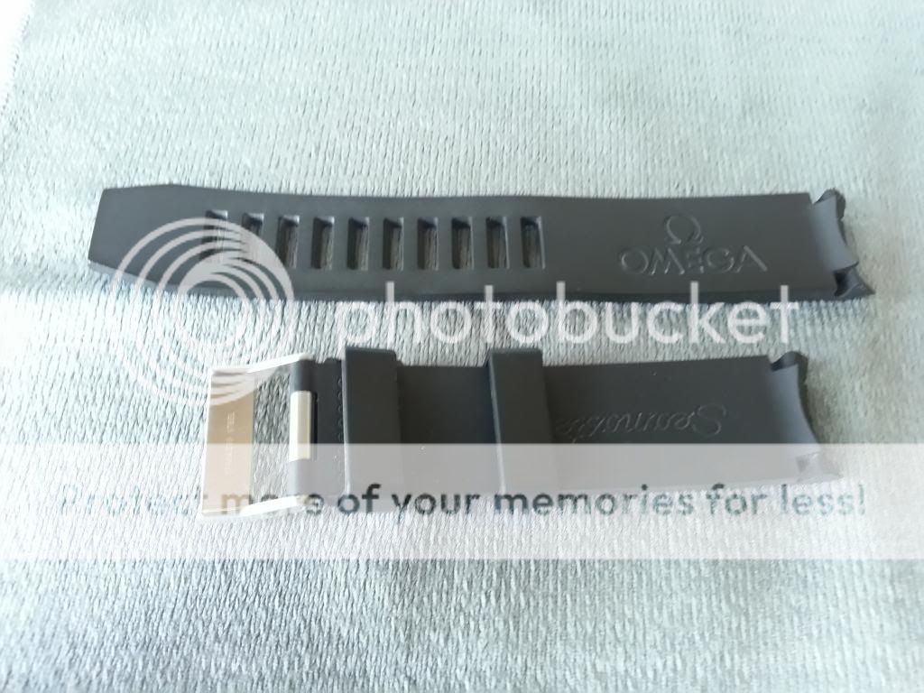 SOLD: Omega rubber strap for SMP - 98000085 | WatchUSeek Watch Forums